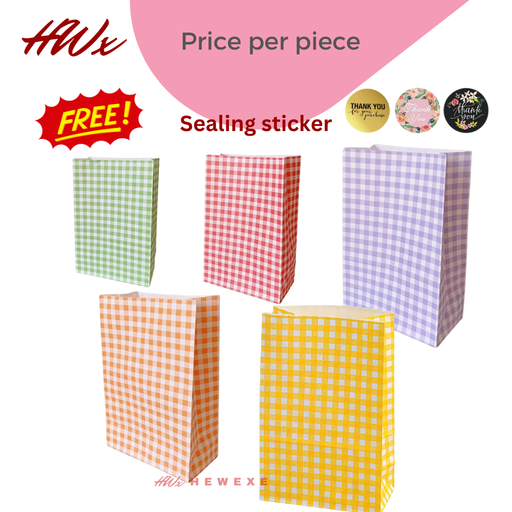 PROMO HWx Paper Bag Doorgift Gift Bag Storage Wedding Gift Bag Goodies ...