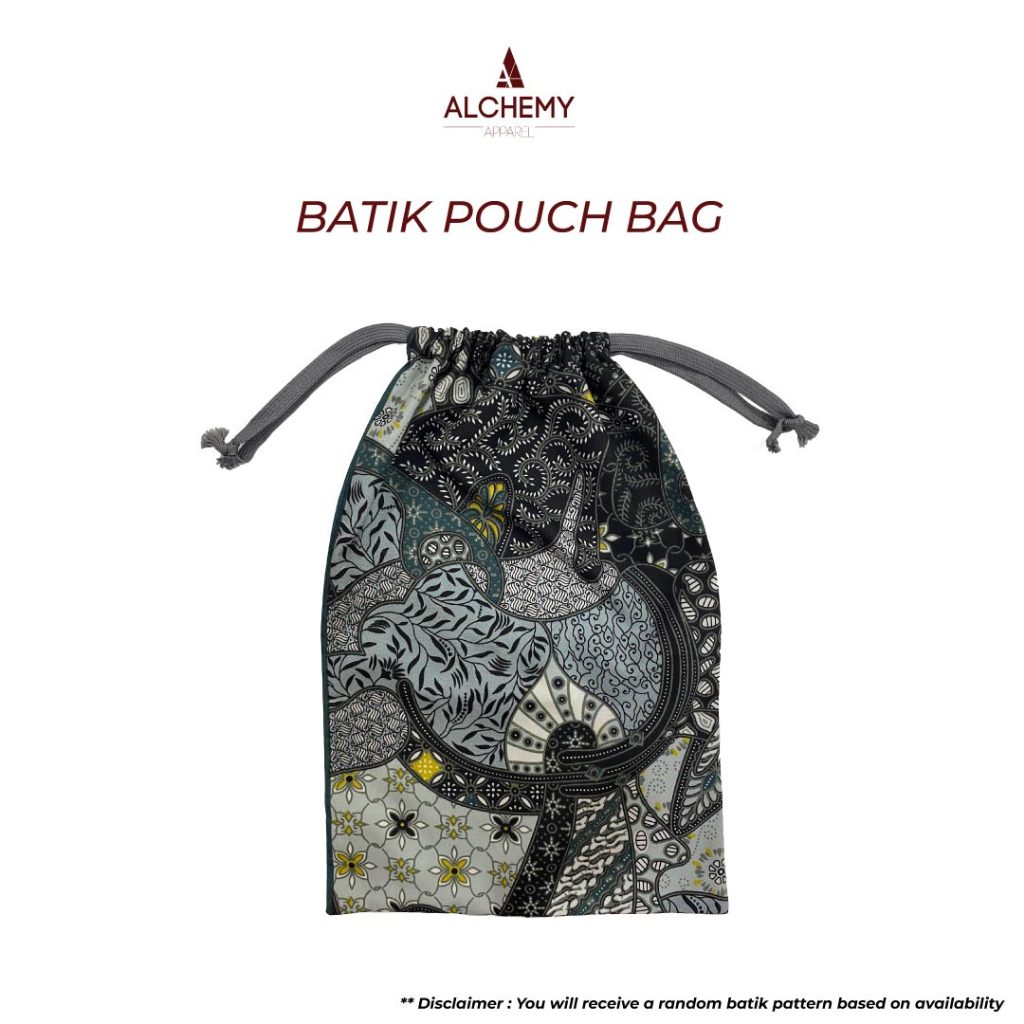 BATIK POUCH BAG / BEG UNCANG BATIK by Alchemy Apparel | Shopee Malaysia