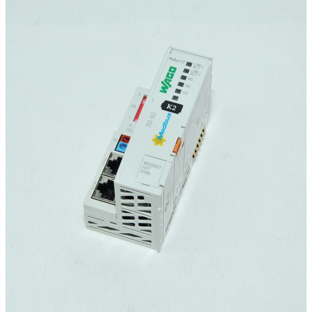 Wago 750-362 Fieldbus Coupler FC Modbus TCP G4 2ETH PLC Module | Shopee Malaysia