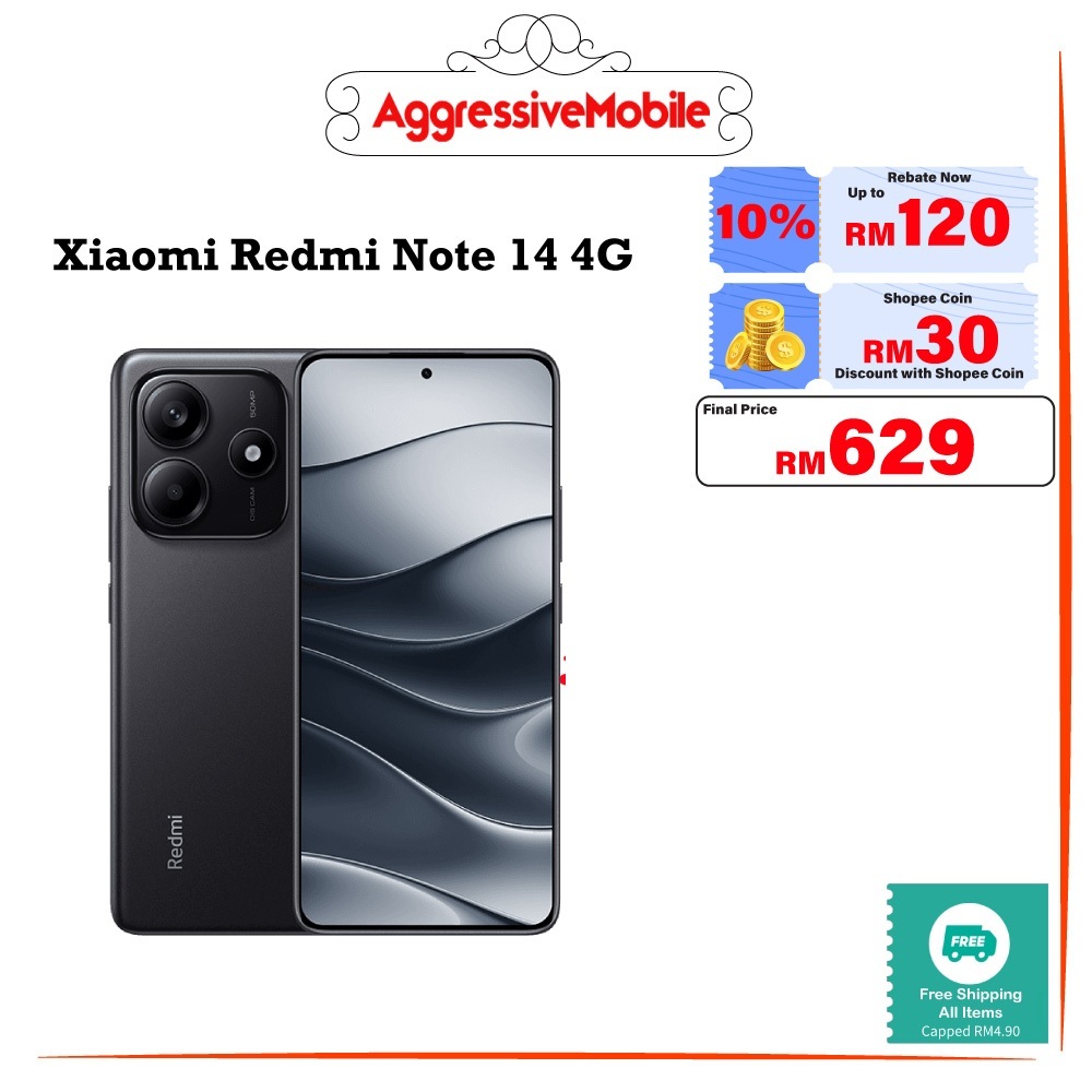 MY Set - Xiaomi Redmi Note 14 5G [256GB ROM+8GB RAM | Dimensity 7025 ...