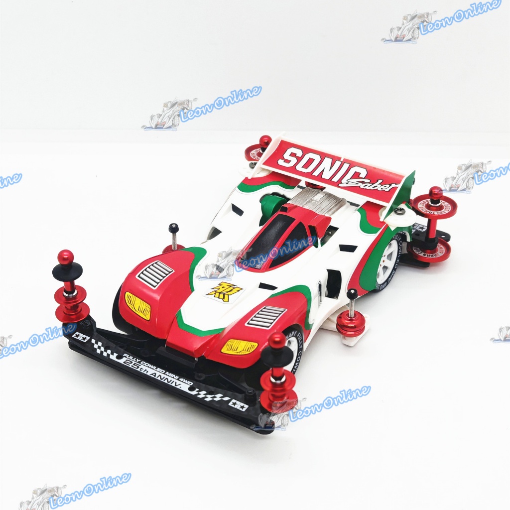 Tamiya Mini 4WD SONIC SABER PREMIUM (Super 2 Chassis) Modified | Shopee ...