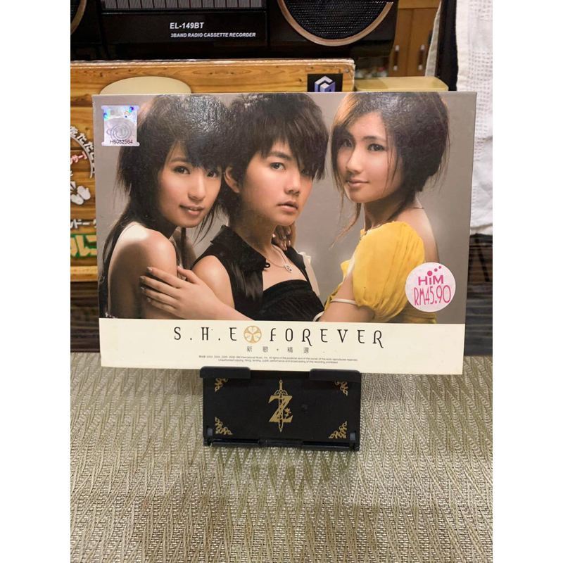 (CD+VCD) S.H.E FOREVER 新歌+精選+Signature (2006) | Shopee Malaysia