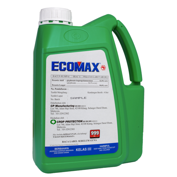 👉🏻ORIGINAL👈🏻 Herbicide Ecomax (A.i glyphosate - isopropylammonium 41% ...