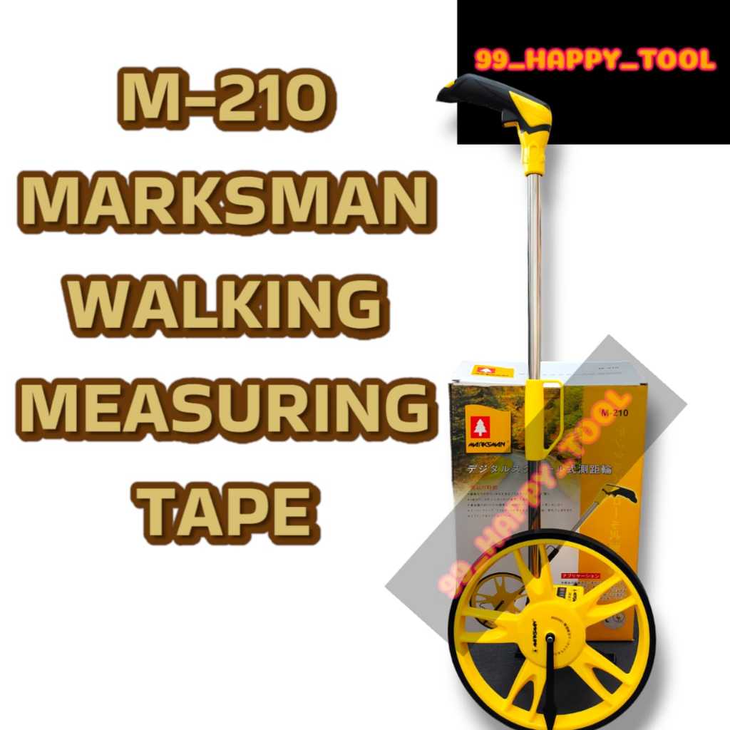 M-210 MARKSMAN WALKING MEASURING TAPE Counter Measure Tool Roda ...