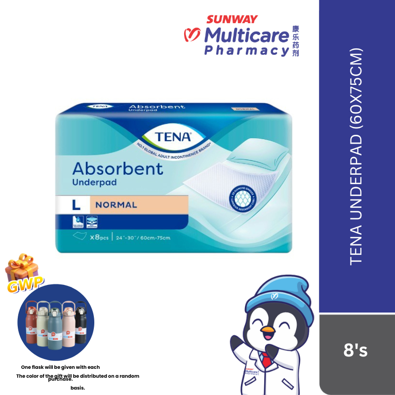 Tena Underpad (60X75cm x 8's) | Shopee Malaysia