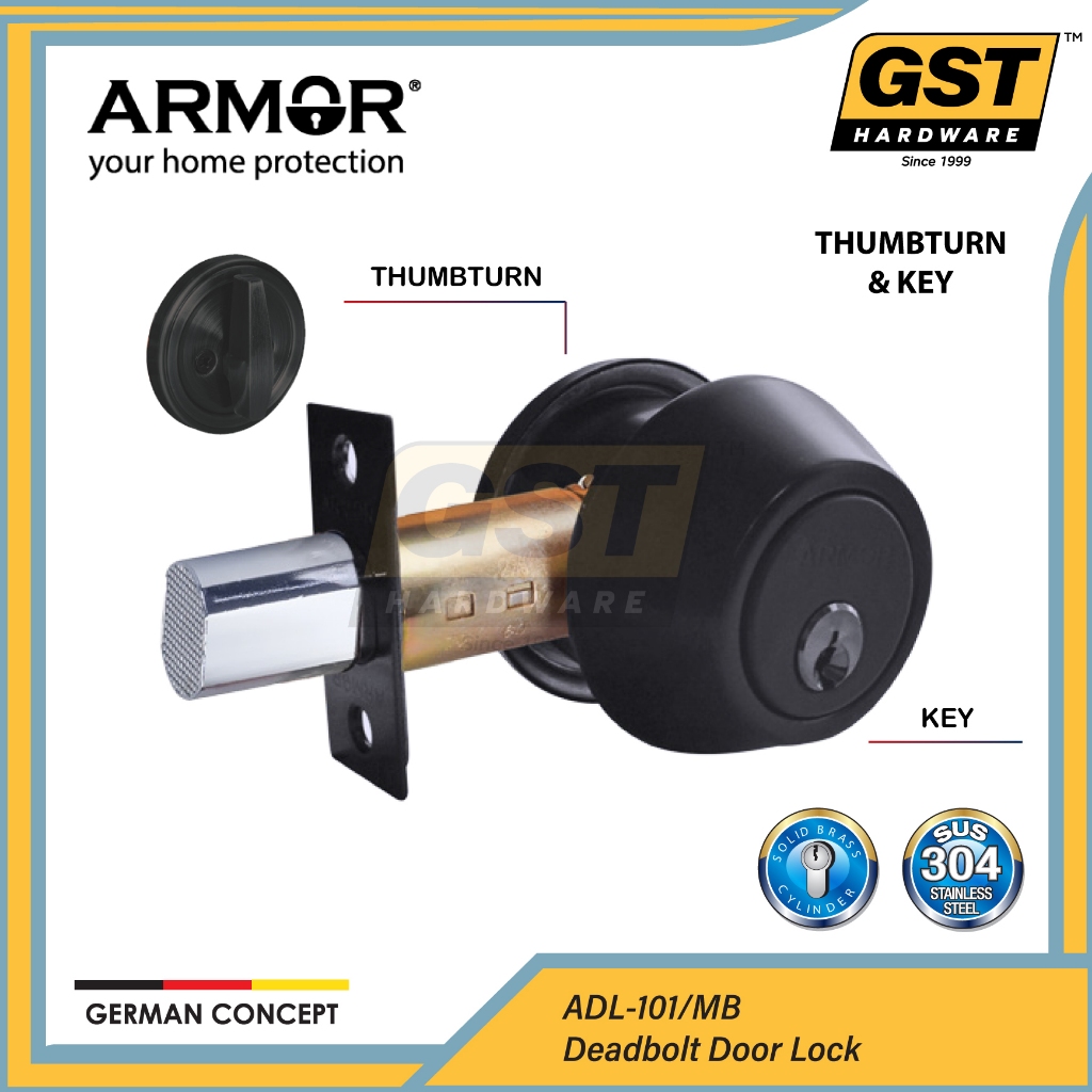 🔥 Armor / St Guchi Door Lock ADL-101 Kunci Pintu Rumah Lock Pintu Rumah ...