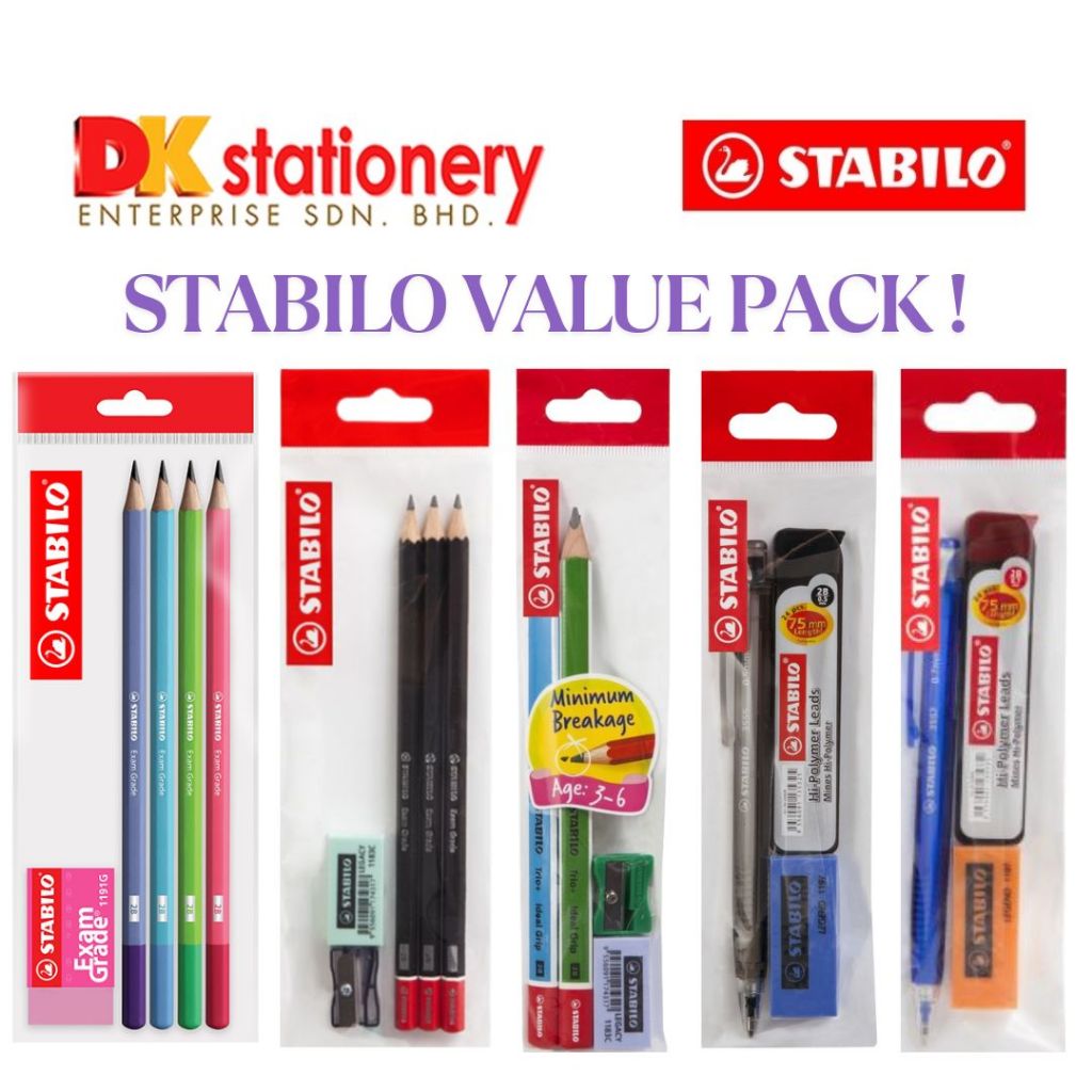 Stabilo Value Pack - RM 2.20 Set (Jualan Lelong) | Shopee Malaysia