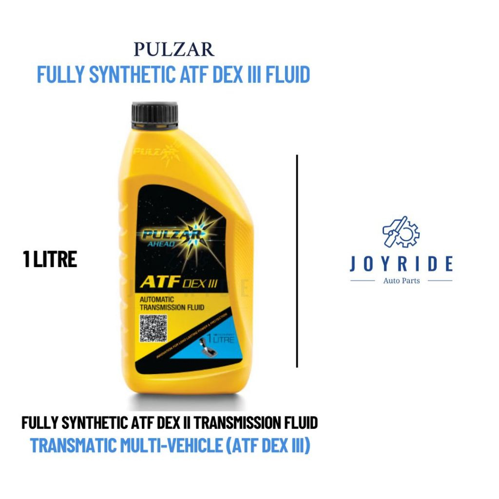 ( JOHOR ) PULZAR ATF DEX III TRANSMISSION FLUID [ 1 LITRES ] (THAILAND RACING BRAND) | Shopee ...