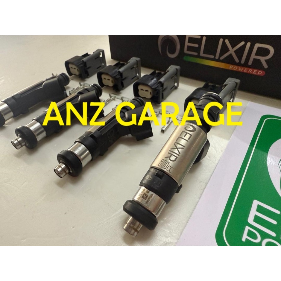 800CC ELIXIR INJECTOR HIGH IMPEDANCE MITSUBISHI EVO1-9 4G91 4G92 4G93 ...