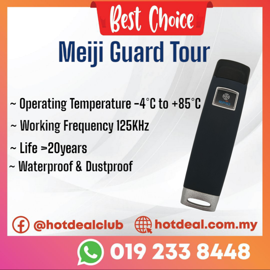 Guard Tour System Meiji 8000V | Shopee Malaysia