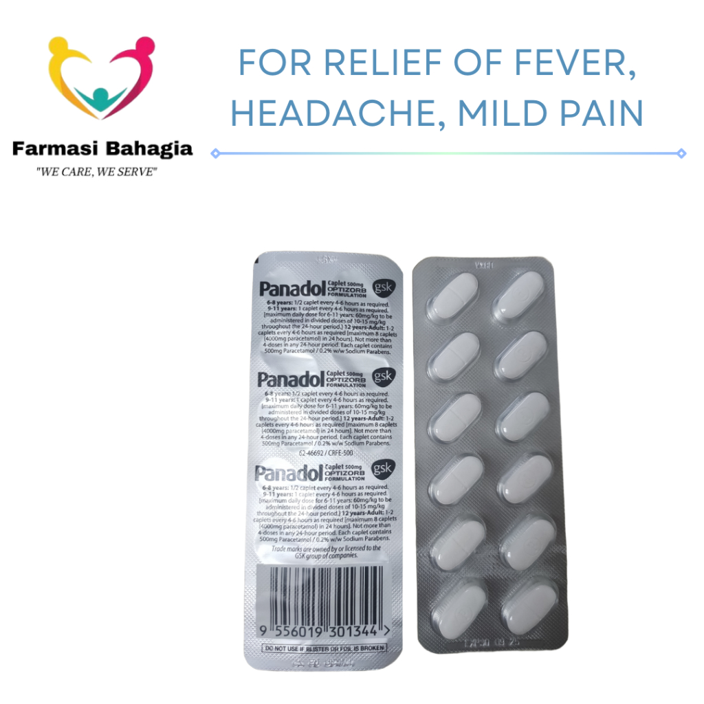 [ Exp 9/2025 ] OPTIZORB PANADOL 500MG TABLET 12'S ( 1 STRIP ) | Shopee ...