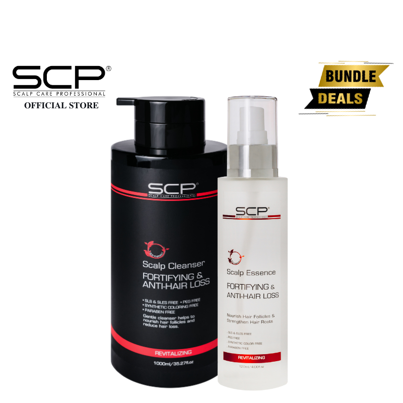 SCP Fortifying & Anti Hair Loss Scalp Care Set - For Excessive Hair ...