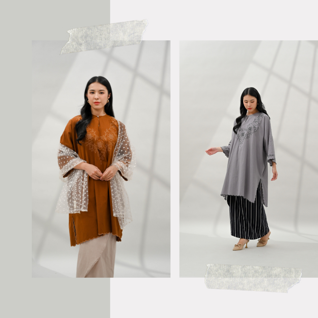 JUWITA KURUNG SULAM LINEN OVERSIZE | Shopee Malaysia