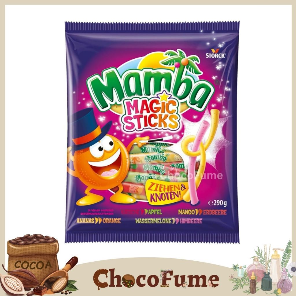Storck Mamba Magic Sticks Fruit Candy 290g | Shopee Malaysia