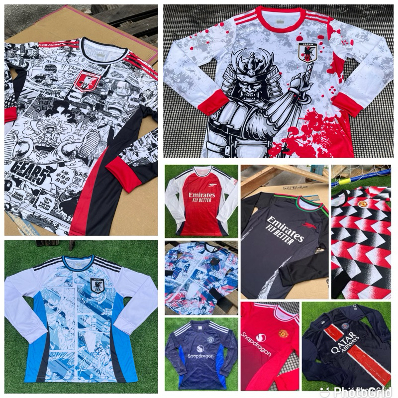 【DEWASA】 S/2XL 🇲🇾 Jersey-Jersey Murah Lengan Panjang EPL 24/25 LP ...