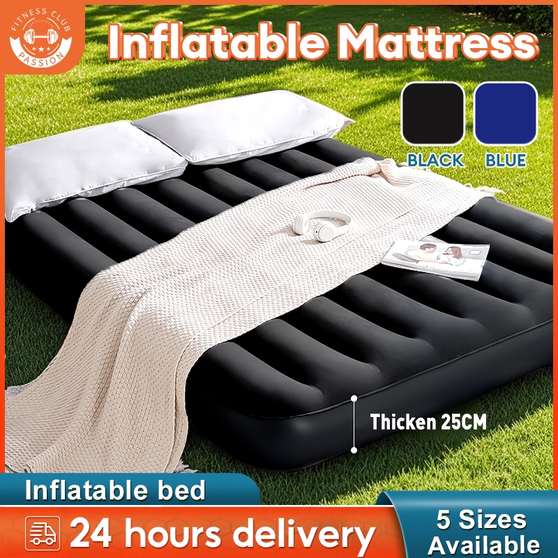 【READY STOCK】5 Sizes 2025 Version 25cm Extra Thick Inflatable Bed ...