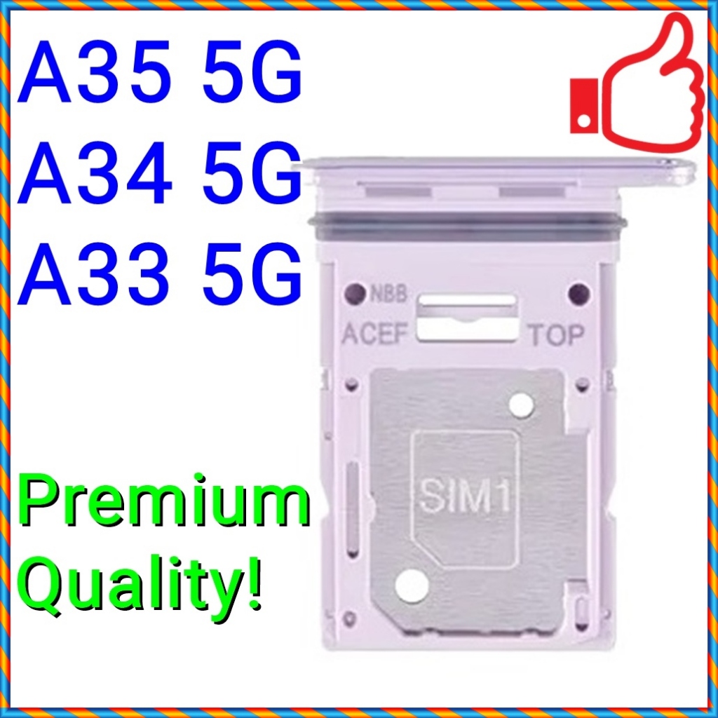 (4 Colors) NEW ORI Dual SIM Card Tray Slot Holder for Samsung Galaxy ...