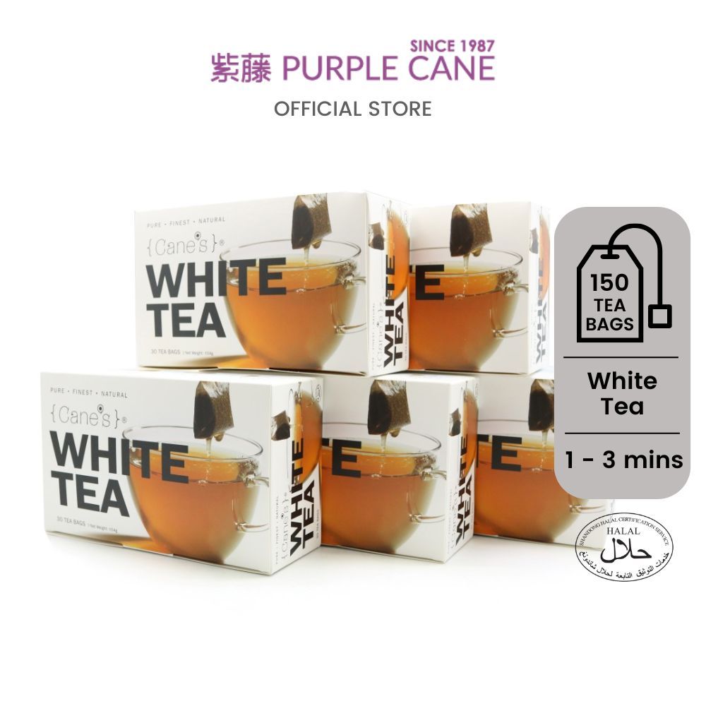 Purple Cane Cane's White Tea E-Offer Value Pack 紫藤 康氏白茶单盒装超值配套 (30 ...