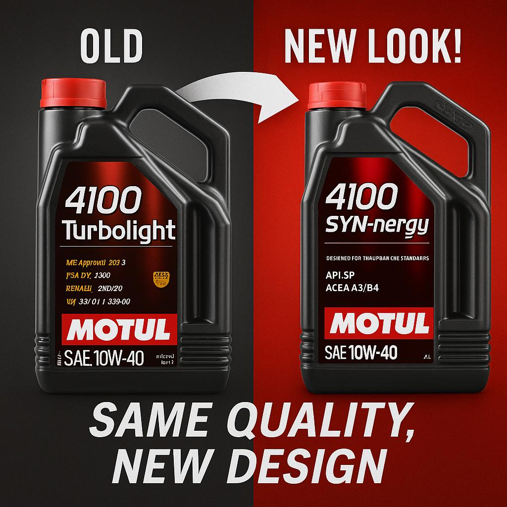 MOTUL 4100 TURBOLIGHT 10W40 4L 8000KM SYN-nergy | Shopee Malaysia