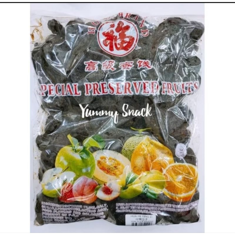 [400g/2KG] **Asam Prune Hitam Tanpa Biji / Hua He Ying Zi / Preserved ...