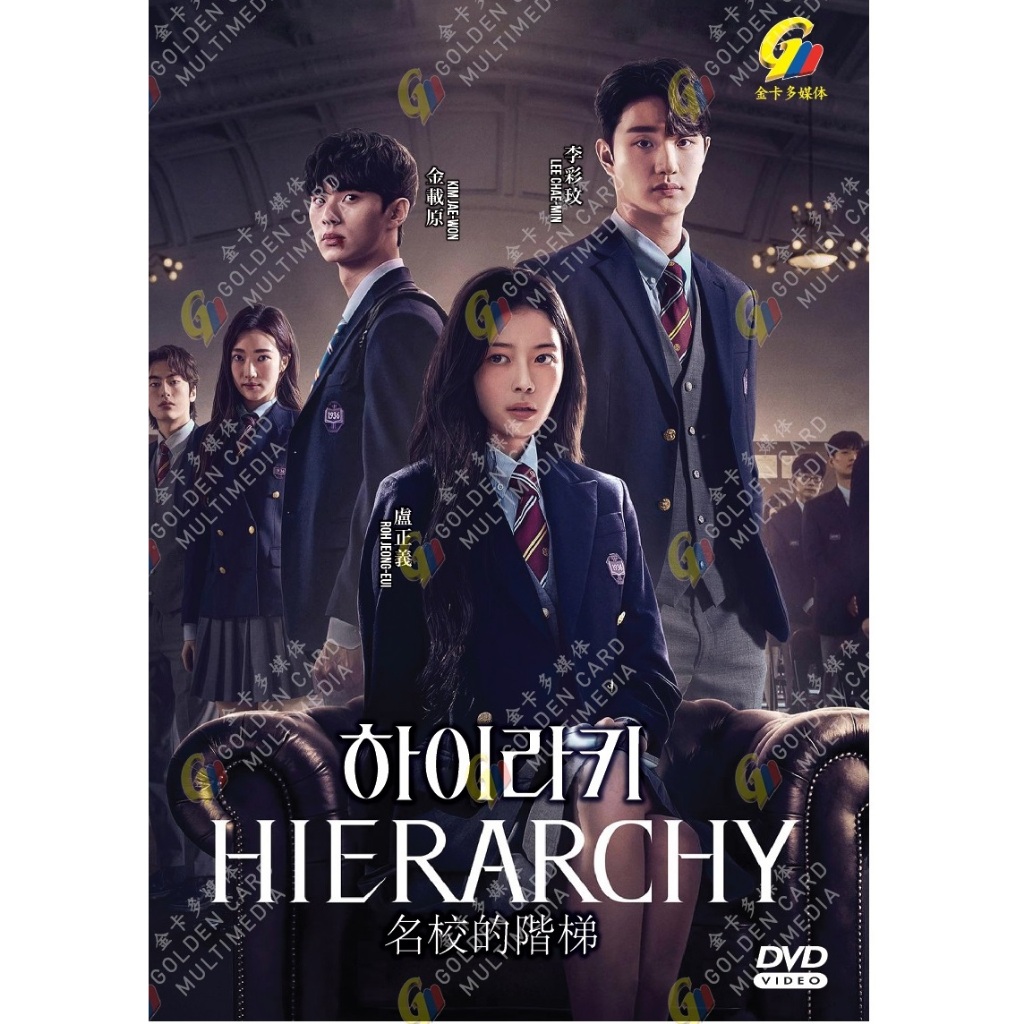 DVD Korean Drama Hierarchy TV Series Vol.1-7End ( 2024 , 名校的階梯 ...