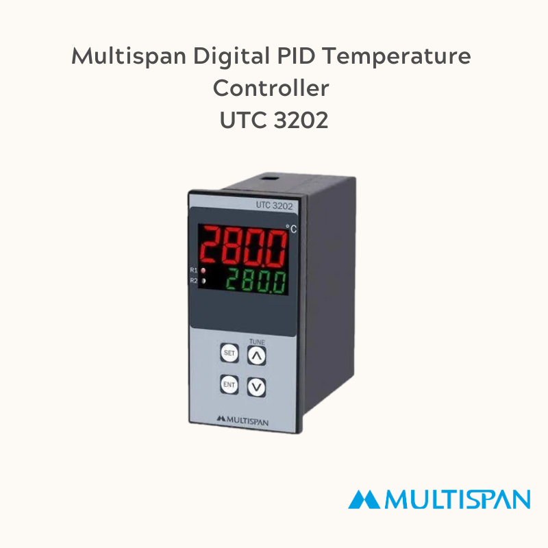 Multispan Digital PID Temperature Controller UTC 3202G, 48 x 96mm | Shopee Malaysia