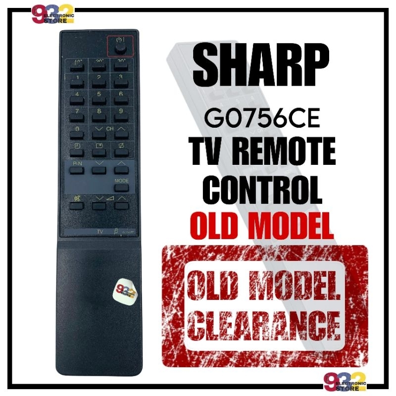SHARP TV REMOTE CONTROL (OLD MODEL) | Shopee Malaysia