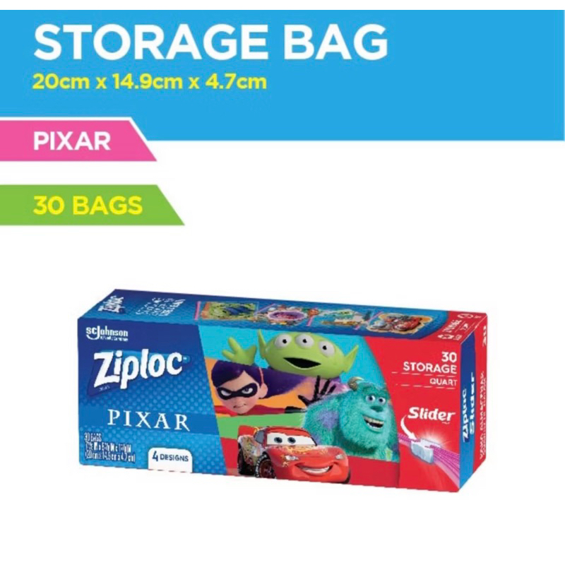 SC JOHNSON ZIPLOC DISNEY MICKEY / PIXAR/Frozen (20CM X 14.9CM X 4.7CM ...