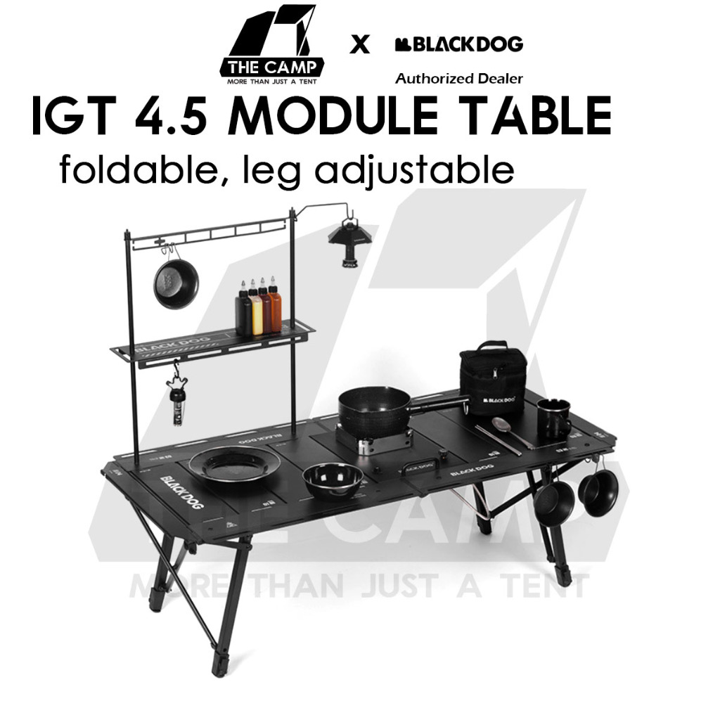 Blackdog IGT Table 4.5 Module Aluminium Alloy Rack Stove BBQ Stove Connector Corner Water ...