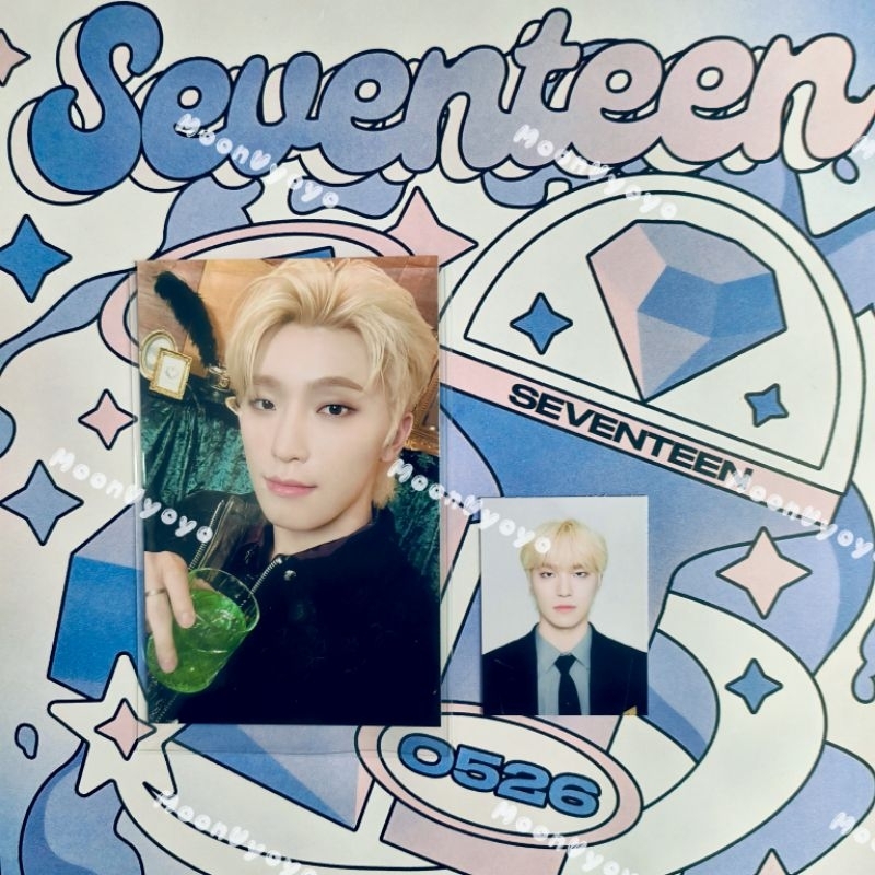 SEVENTEEN SVT HOTEL 2023 MEMBERSHIP KIT PHOTOCARD + ID PHOTO (DINO SET ...