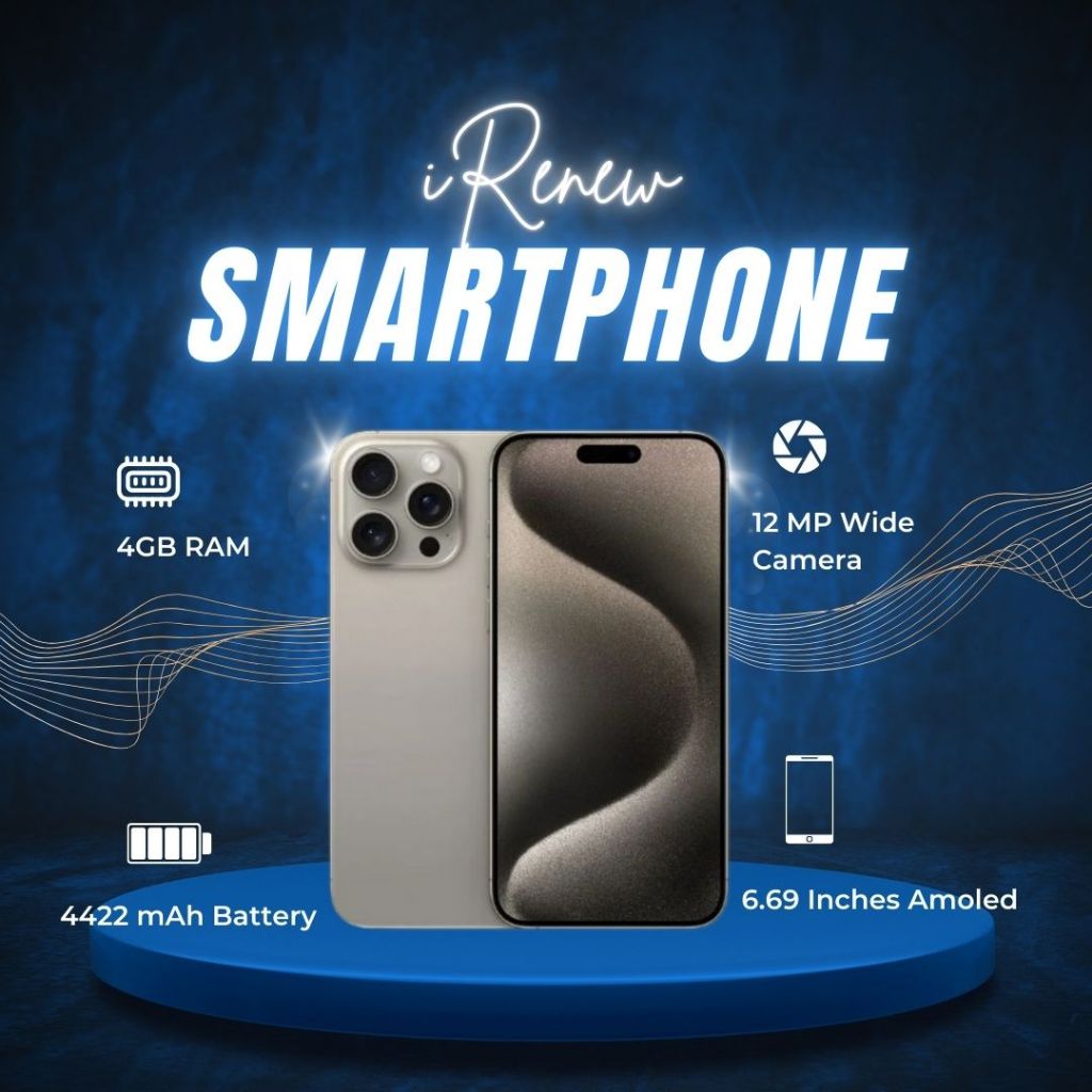 iRenew Smartphone – U15PM | 2-Month Warranty | 256GB | 512GB | Price ...