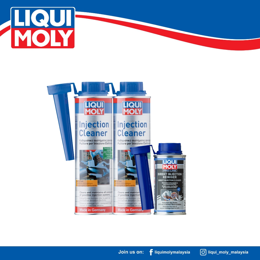 LIQUI MOLY COMBO PACKAGE INJECTION CLEANER - 1803 + PRO LINE DIRECT ...