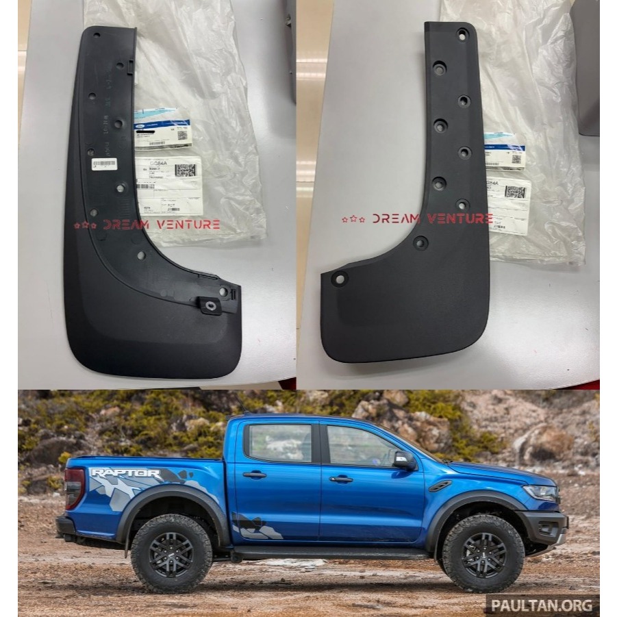 ORIGINAL FORD RAPTOR T8 2019 - 2022 FRONT MUD FLAP REAR MUD FLAP RH LH ...