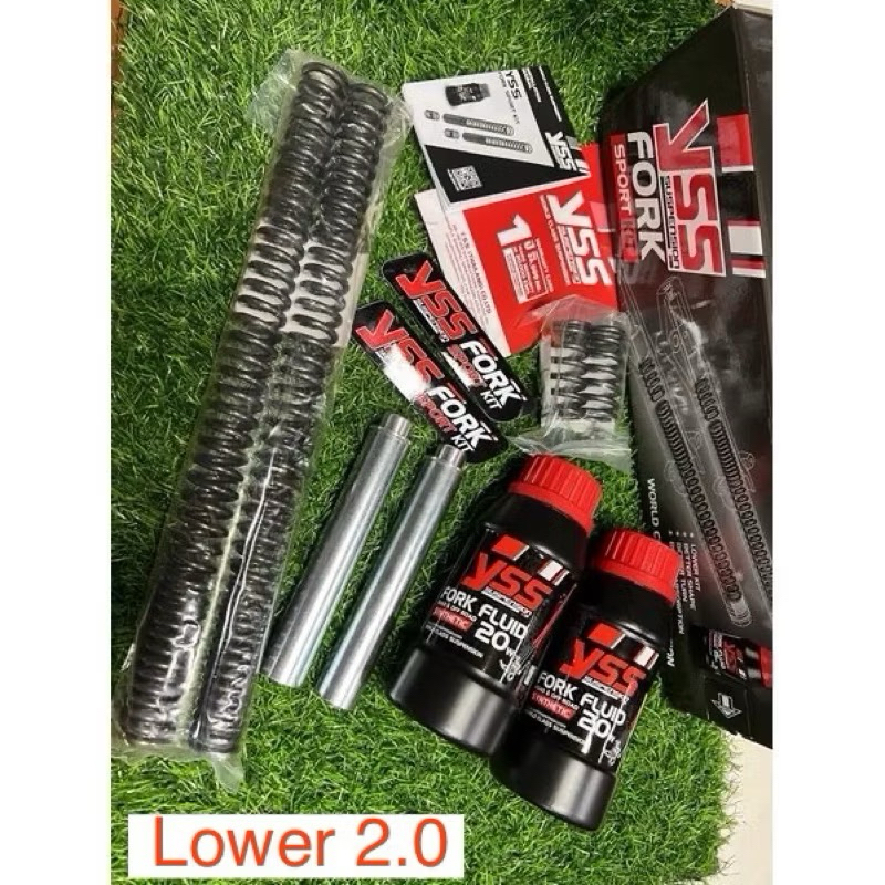 YSS XMAX 250/300 FORK UPGRADE KIT LOWER 1.0-1.5-2.0” | Shopee Malaysia