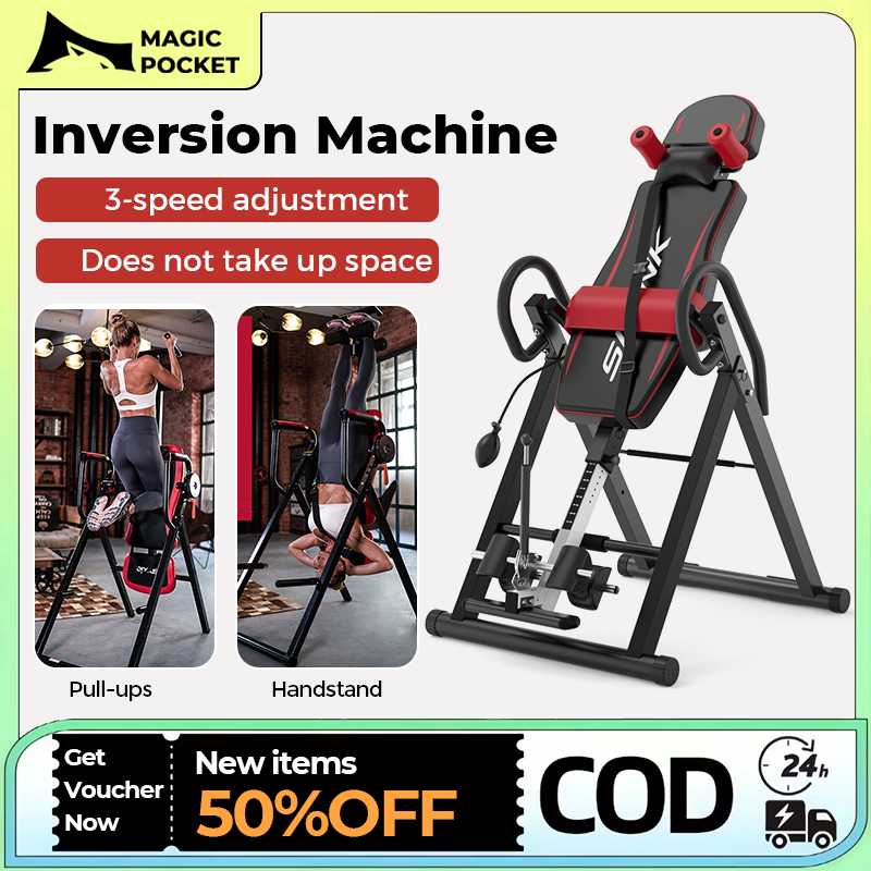 Inversion Table Therapy Handstand Machine Upside Down Traction Back ...