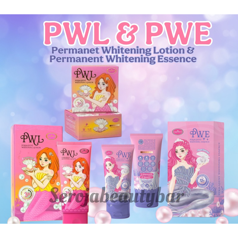 PWL PERMANENT WHITENING LOTION| PWE PERMANENT WHITENING ESSENCE by ...