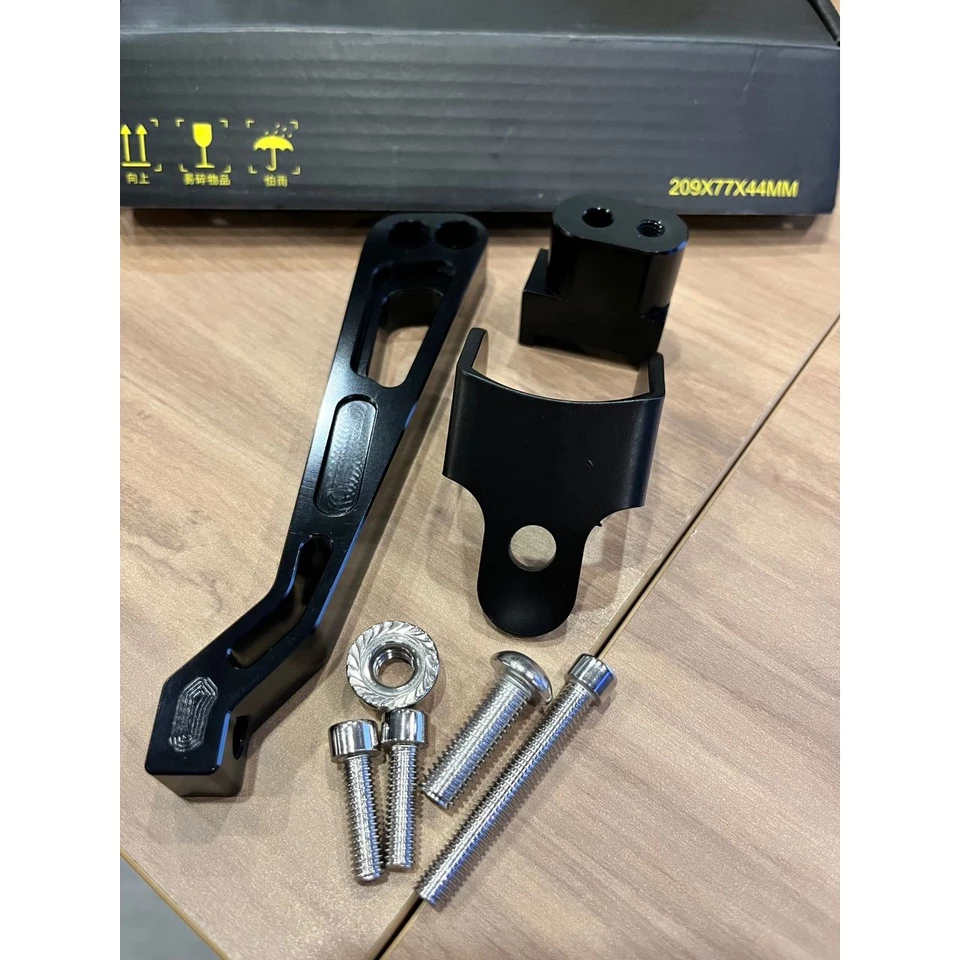 STEERING DAMPER BRACKET LC135 Y15 V1 V2 EXCITER 155 BREKET DAMPER Y15ZR ...
