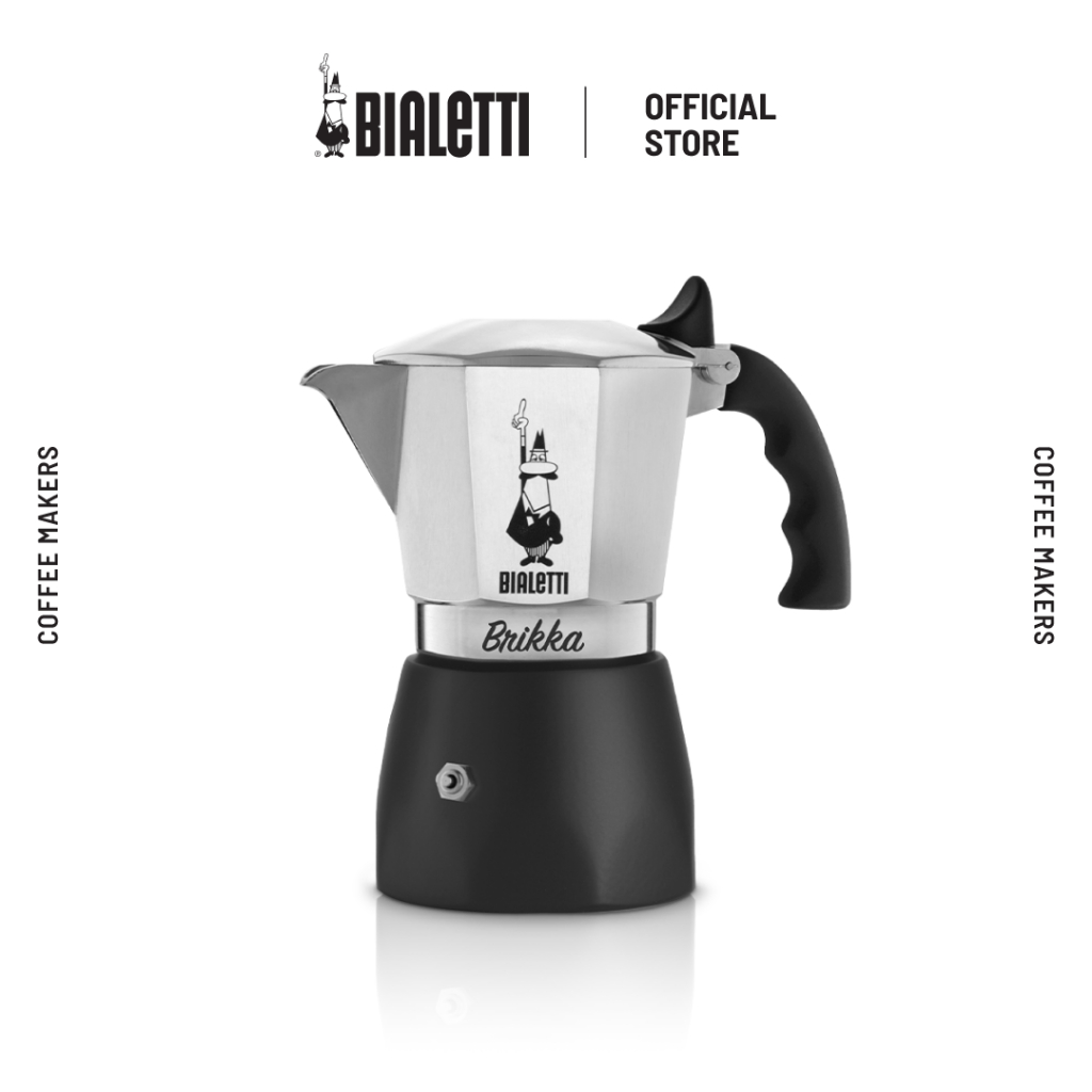Bialetti Brikka With Enhanced Double Valve Moka Pot | Shopee Malaysia
