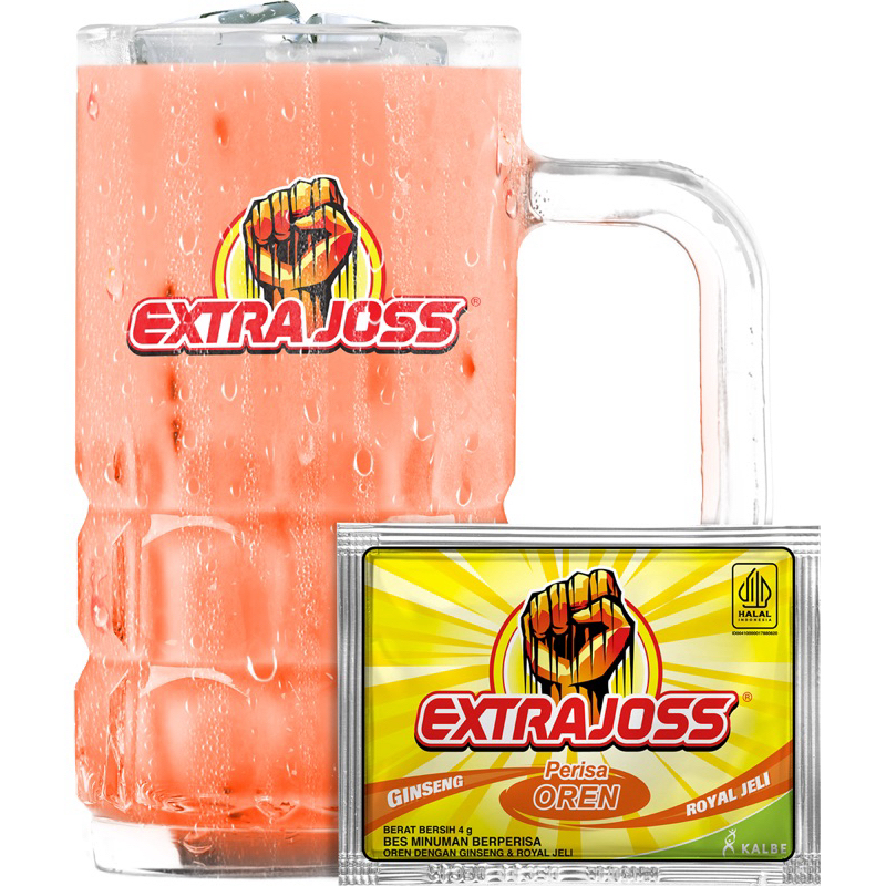 Extra Joss Oren🍊Extra Joss Active / Mangga / Anggur / Oren ( 10 Kotak ...