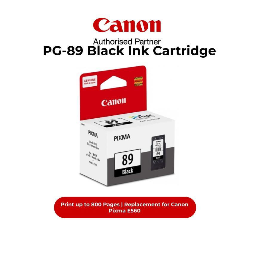 Cartridge Dakwat Hitam CANON PG-89 (21ml) | Shopee Malaysia