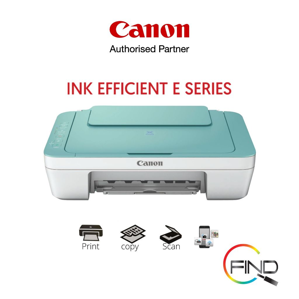 CANON PIXMA E470 (Green-White) AIO ALL IN ONE WIFI PRINTER (Print/ Scan ...