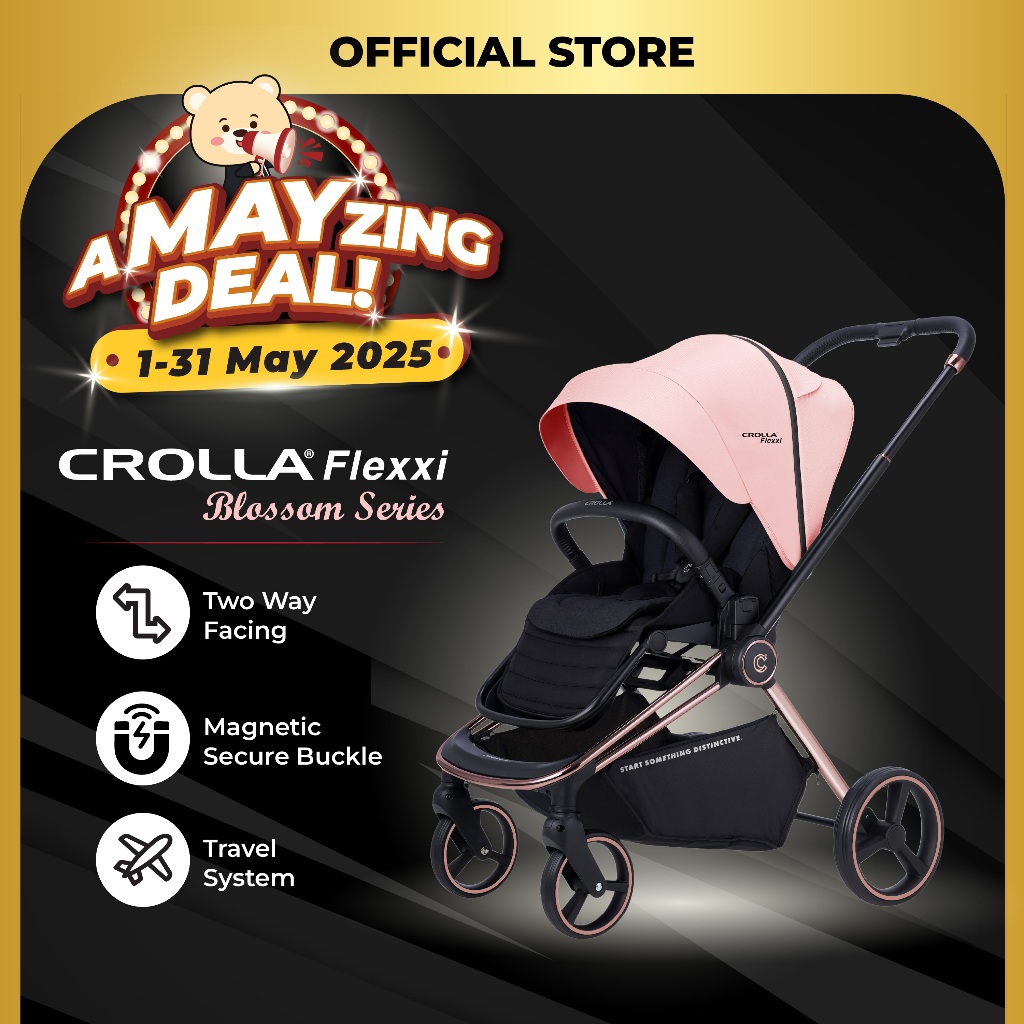 CROLLA FLEXXI 2Way Stroller (Up to 22kg) | Shopee Malaysia