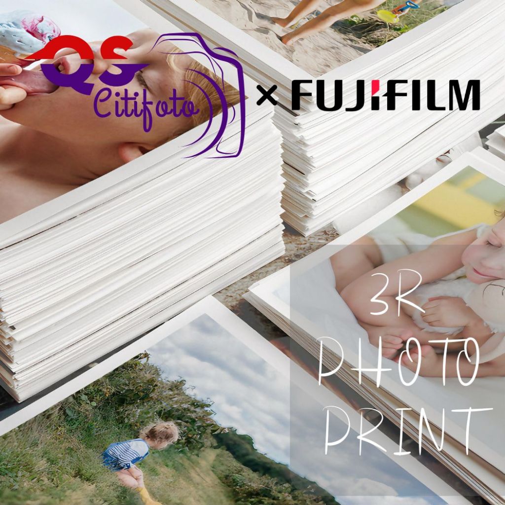 50, 100, 150PCS FUJIFILM 3R PHOTO 3.5x5 INCH PHOTO PRINTS + BOLDER ...