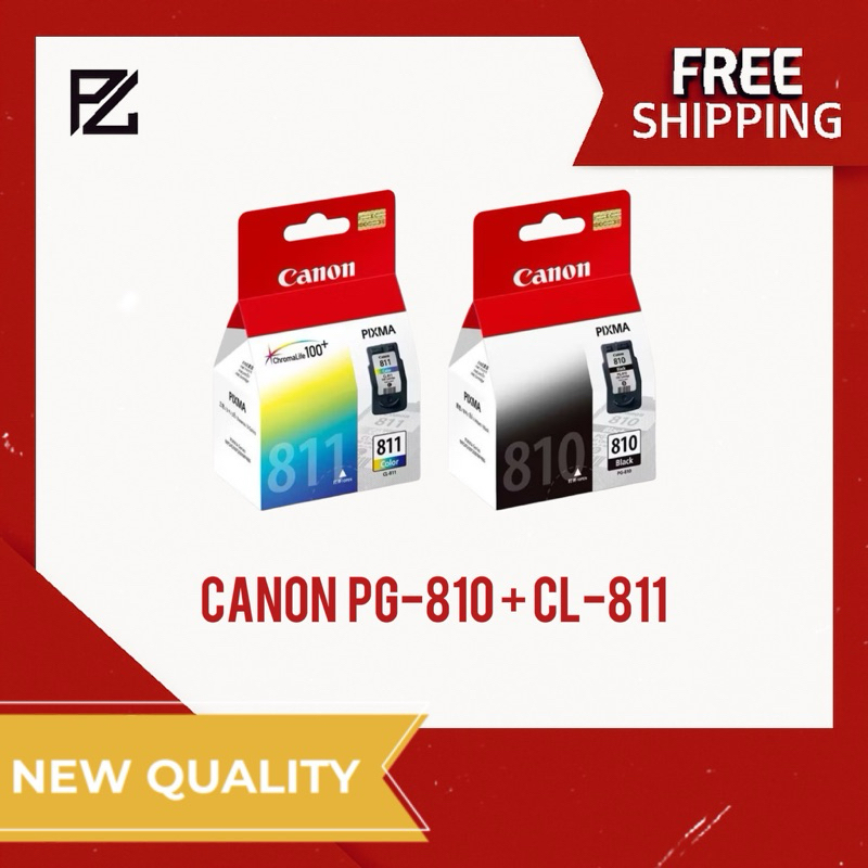 Original CANON PG-810 CL-811 pg810 Black Ink Cartridge (9ml) cl811 ...