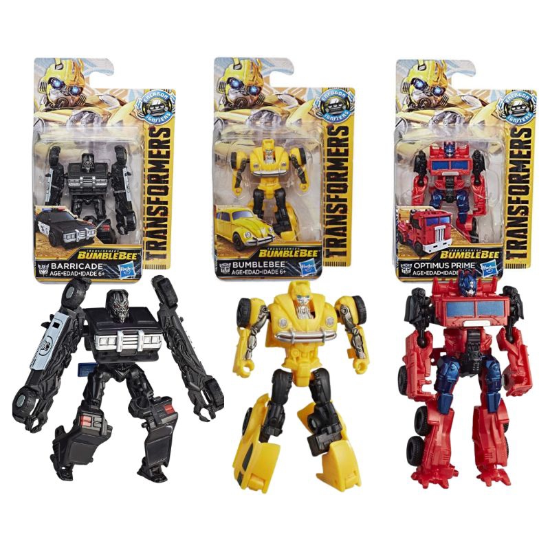 Hasbro Transformers Energon Igniters Optimus Prime Bumblebee Barricade ...