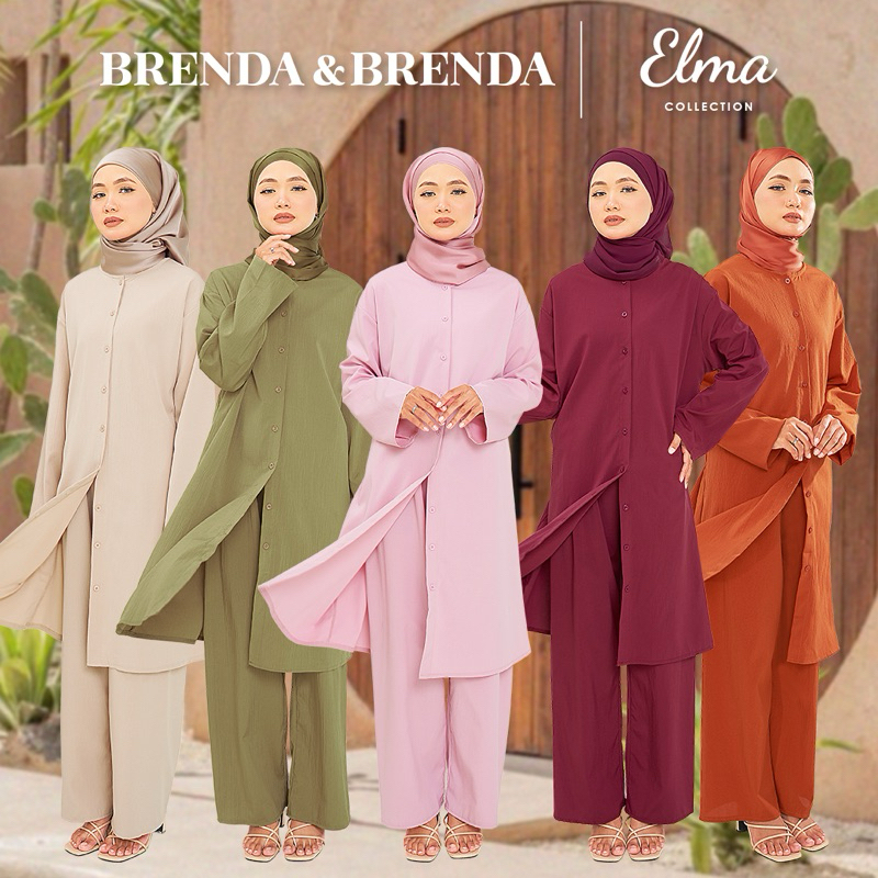 BRENDA&BRENDA SET CASUAL (ELMA) | Shopee Malaysia