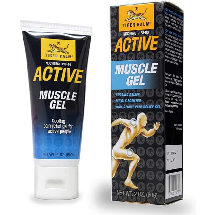 Tiger Balm Active Muscle Gel 60g For Cramp Muscle(Exp9/2025) | Shopee ...
