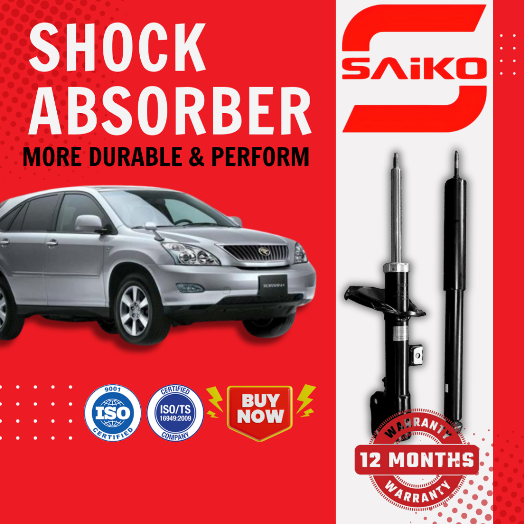 SAIKO ORIGINAL - Toyota Harrier ACU35 / MCU35 4WD - Shock Absorber ...