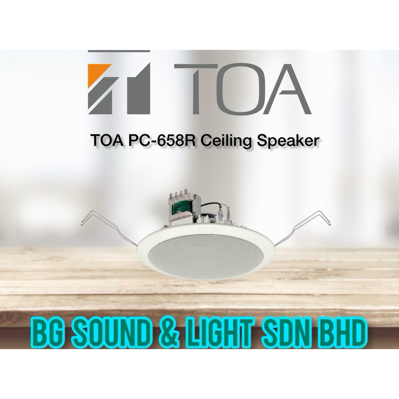 TOA PC658R / PC-658R Ceiling Speaker | Shopee Malaysia