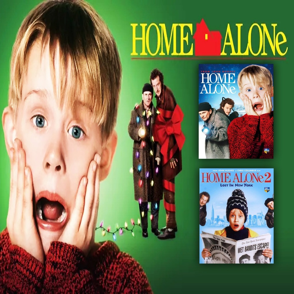 BLURAY ENGLISH MOVIE #HOME ALONE 1 / 2 #Macaulay Culkin #Joe Pesci # ...
